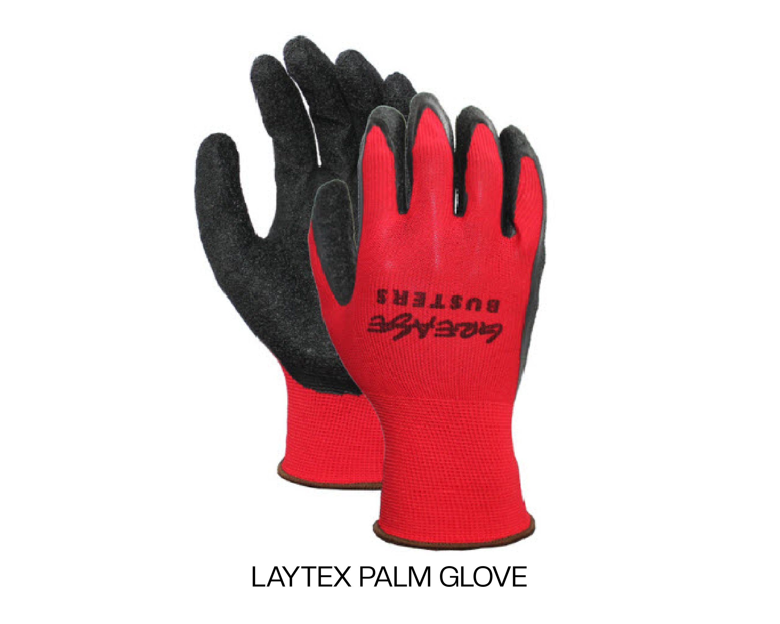 Latex Palm Crinkle Coated Polyester Gloves Red Black Teeco Solutions Latex Palm Crinkle Coated Polyester Gloves Red Black Teeco Solutions